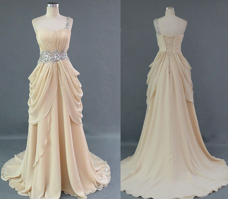 Prom Dresses ,prom Gowns ,high Collar Two Pieces Prom Dresses ,long ...